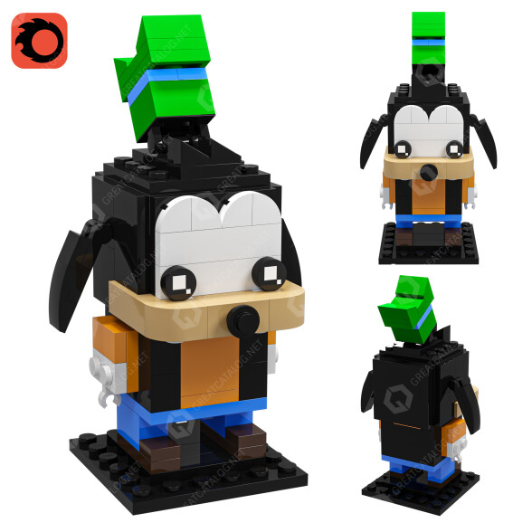 Toy Lego Goofy 3D model・Download 3D models・Great Catalog - GreatCatalog ...