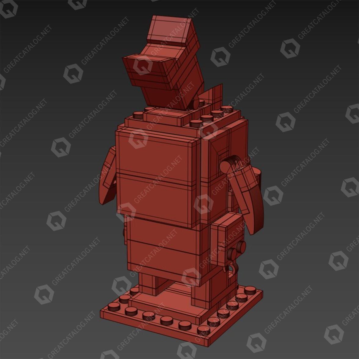 Toy Lego Goofy 3D model・Download 3D models・Great Catalog - GreatCatalog ...