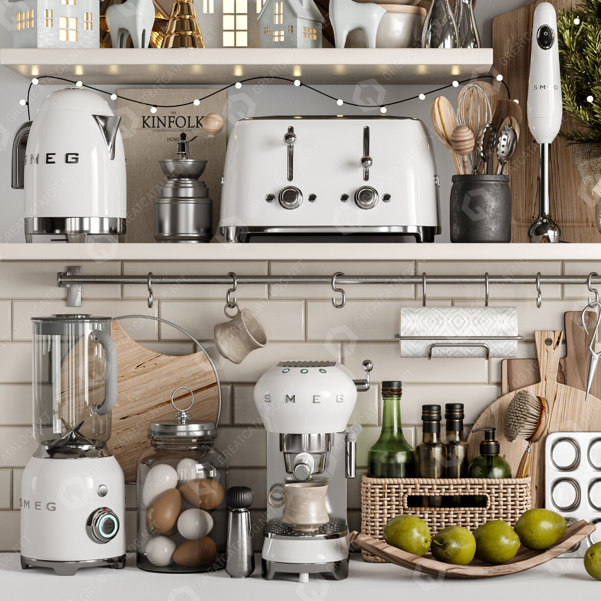 Decor Smeg Accessories 11 3D model - GreatCatalog 45354