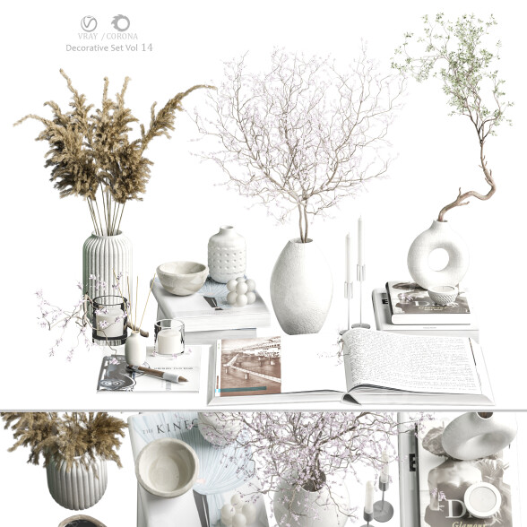 Decor Set Vol 14 3D model・Download 3D models・Great Catalog - GreatCatalog 45408
