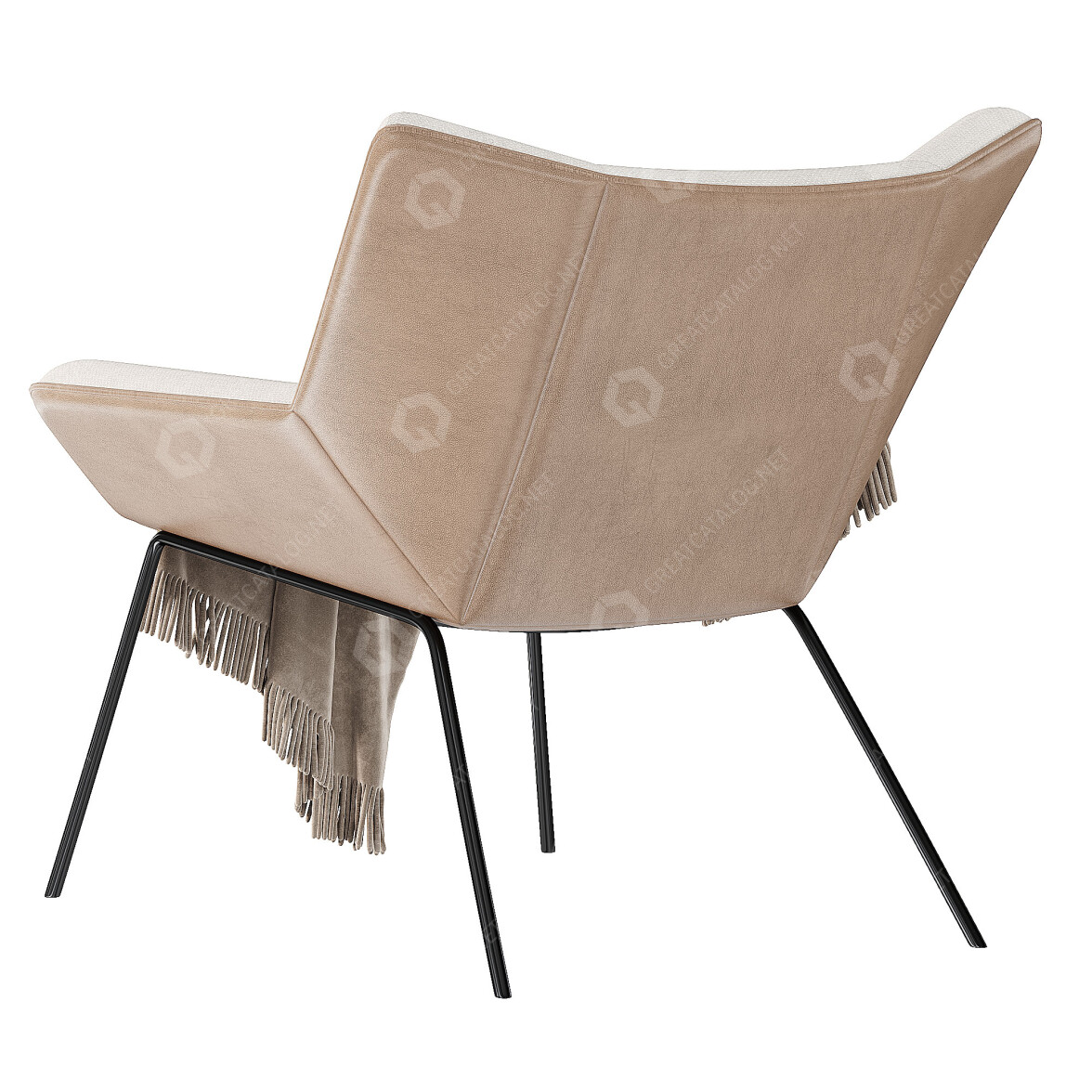 Armchair Label Vandenberg Gustav 3D model・Download 3D models