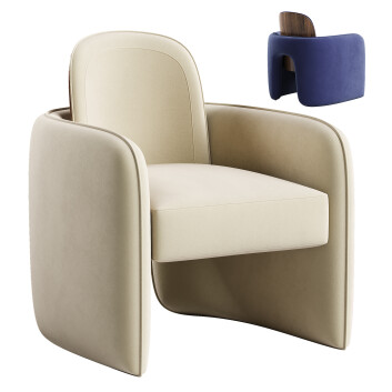 Armchair Mous Pi 3D model・Download 3D models・Great Catalog ...