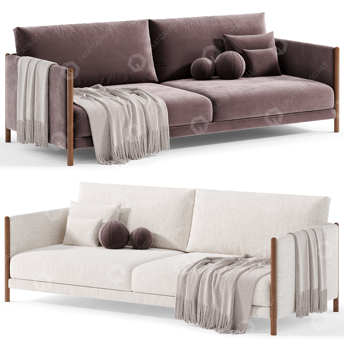 Sofa Bolia Hayden Designed by Ramon Esteve 3D model #45782 | GreatCatalog