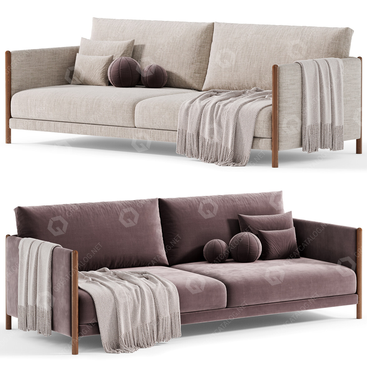 Sofa Bolia Hayden Designed by Ramon Esteve 3D model #45782 | GreatCatalog
