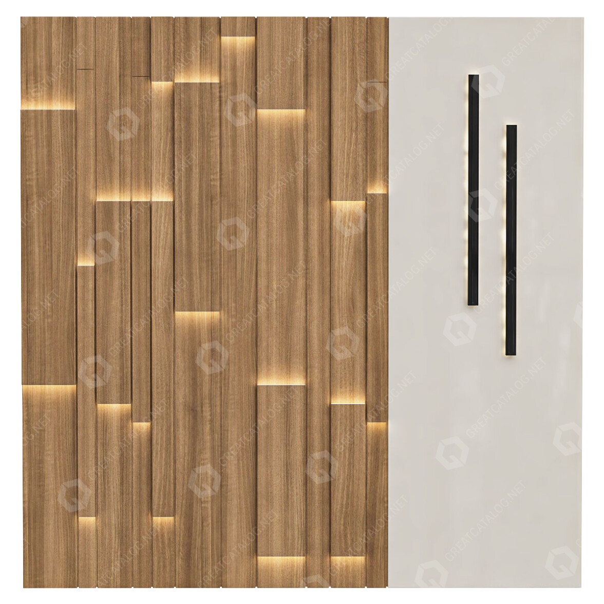 Wall Panel Set 01 3D model・Download 3D models・Great Catalog - GreatCatalog 46083