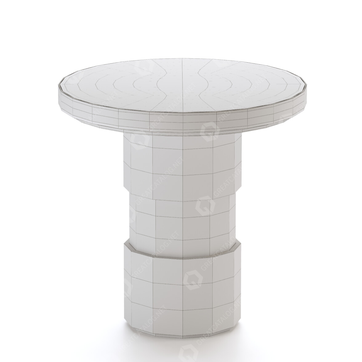 Side Table Oasis Eros 3D model - GreatCatalog 46145