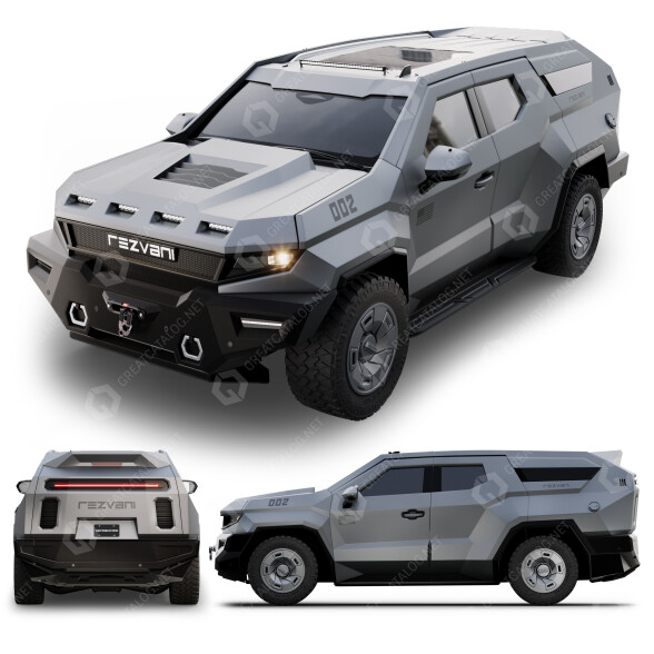 Car Rezvani Vengeance 3D model - GreatCatalog 46259
