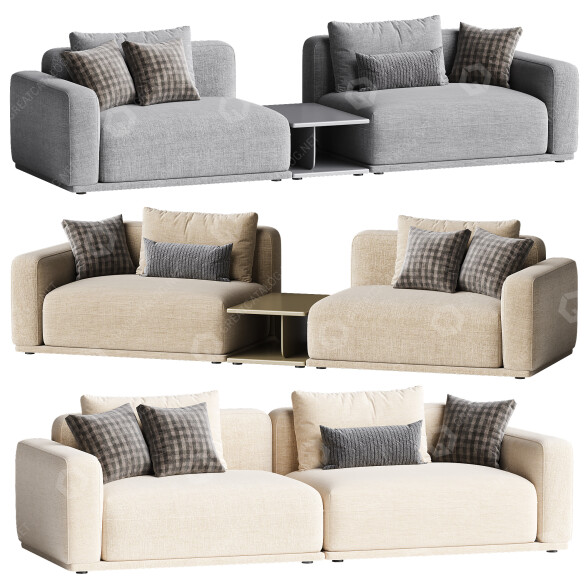 Sofas Frigerio Eddie 3D model - GreatCatalog 46366