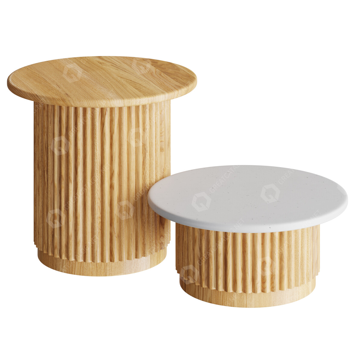 Coffee Tables Tribu Otto 3D model - GreatCatalog 46597