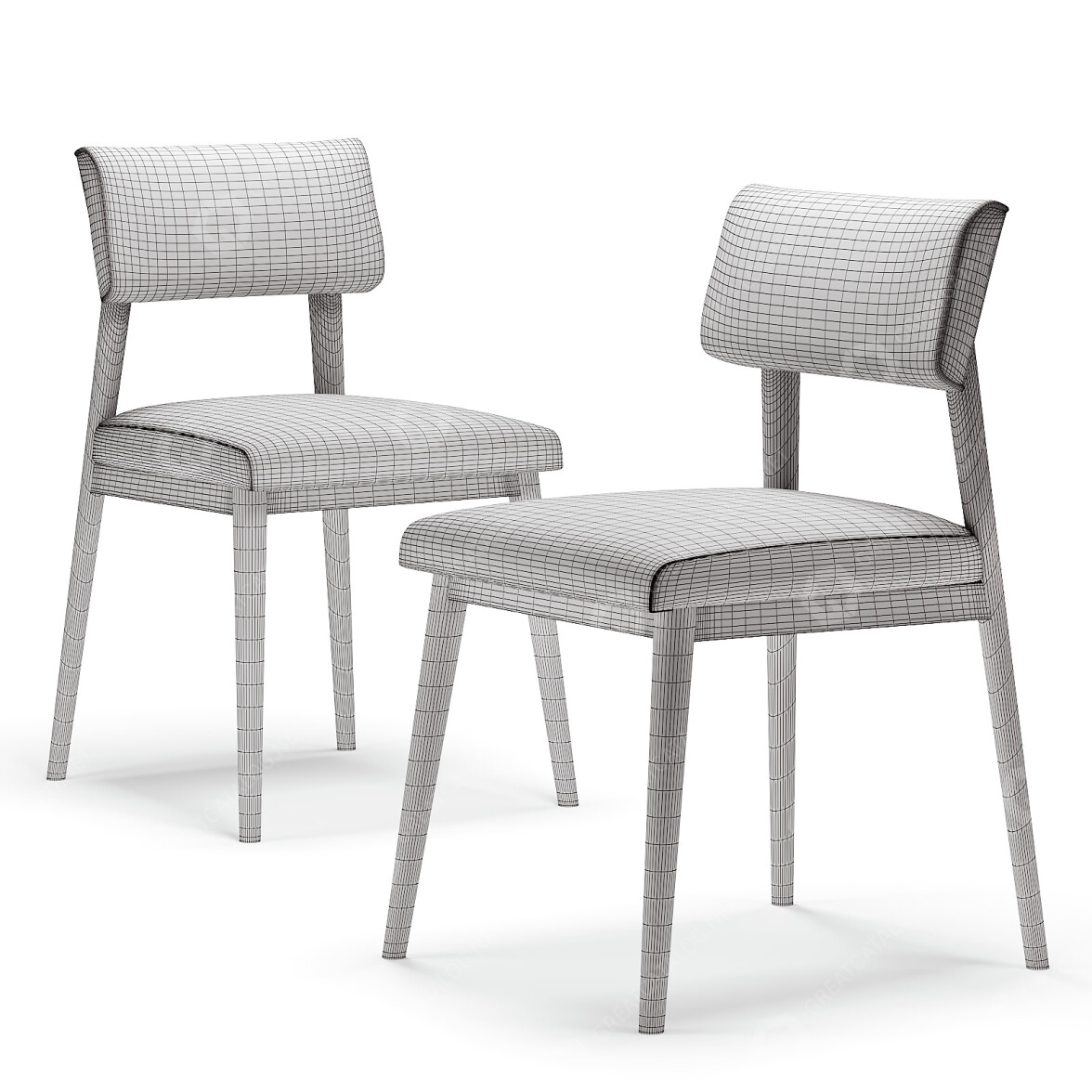 Chair Industry West Copenhagen Leather 3D model #46623 | GreatCatalog