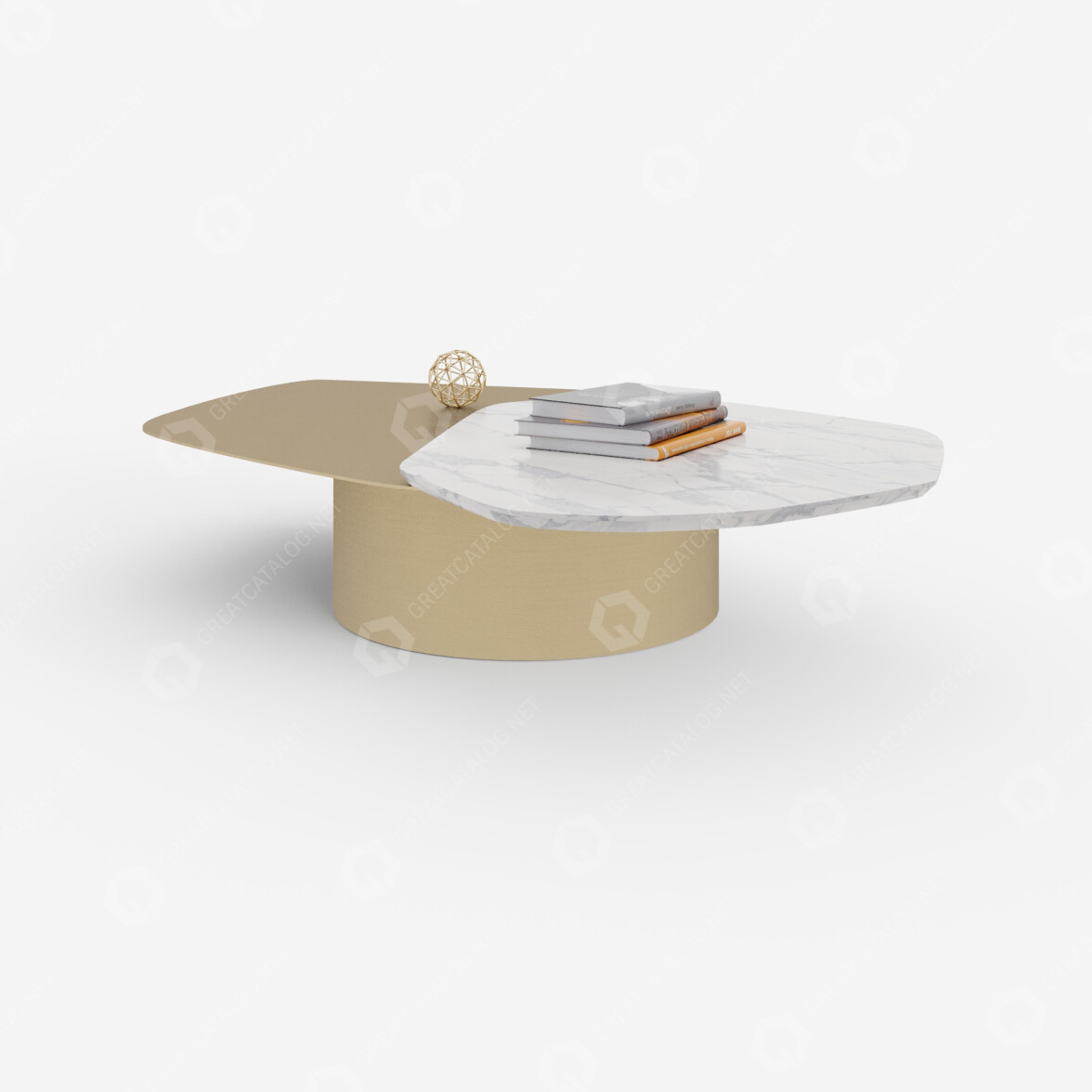 Coffee Table Rugiano Incanto 3D model - GreatCatalog 46634