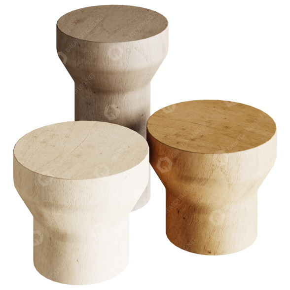 Side Tables Another Country Gallon 3D model - GreatCatalog 46807