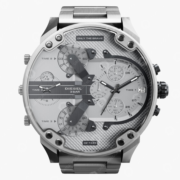 Watch Diesel Mr Daddy DZ7421 3D model - GreatCatalog 46878