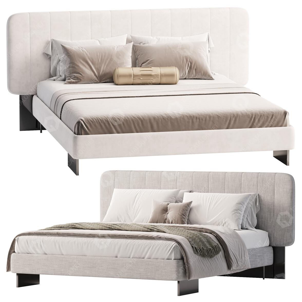 Bed Calligaris Killian 3D model - GreatCatalog 46896