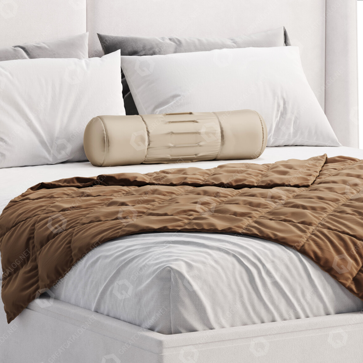 Bed The High Wall Zanda 3D model - GreatCatalog 46915