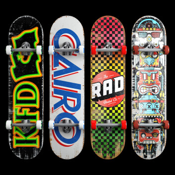 Trick skateboard 3D models - GreatCatalog