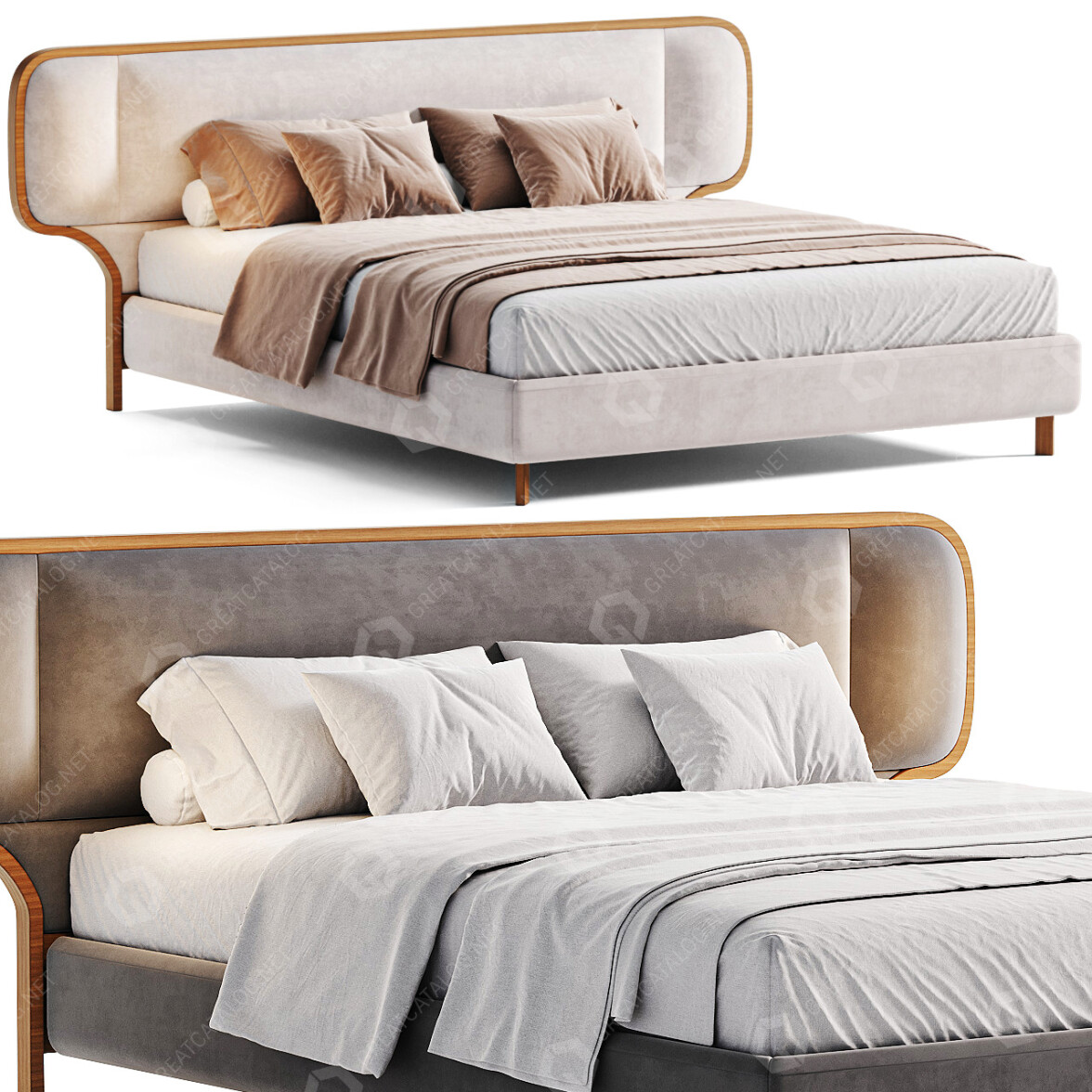 Bed Conte Tako 3D model・Download 3D models・Great Catalog - GreatCatalog ...