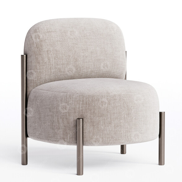 Armchair Bolzan Flag 3D model - GreatCatalog 47101