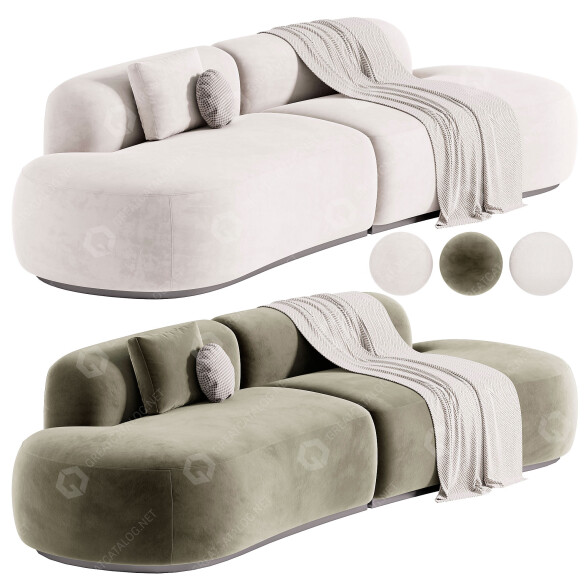 Sofa Eichholtz Bjorn S 3D model - GreatCatalog 47239