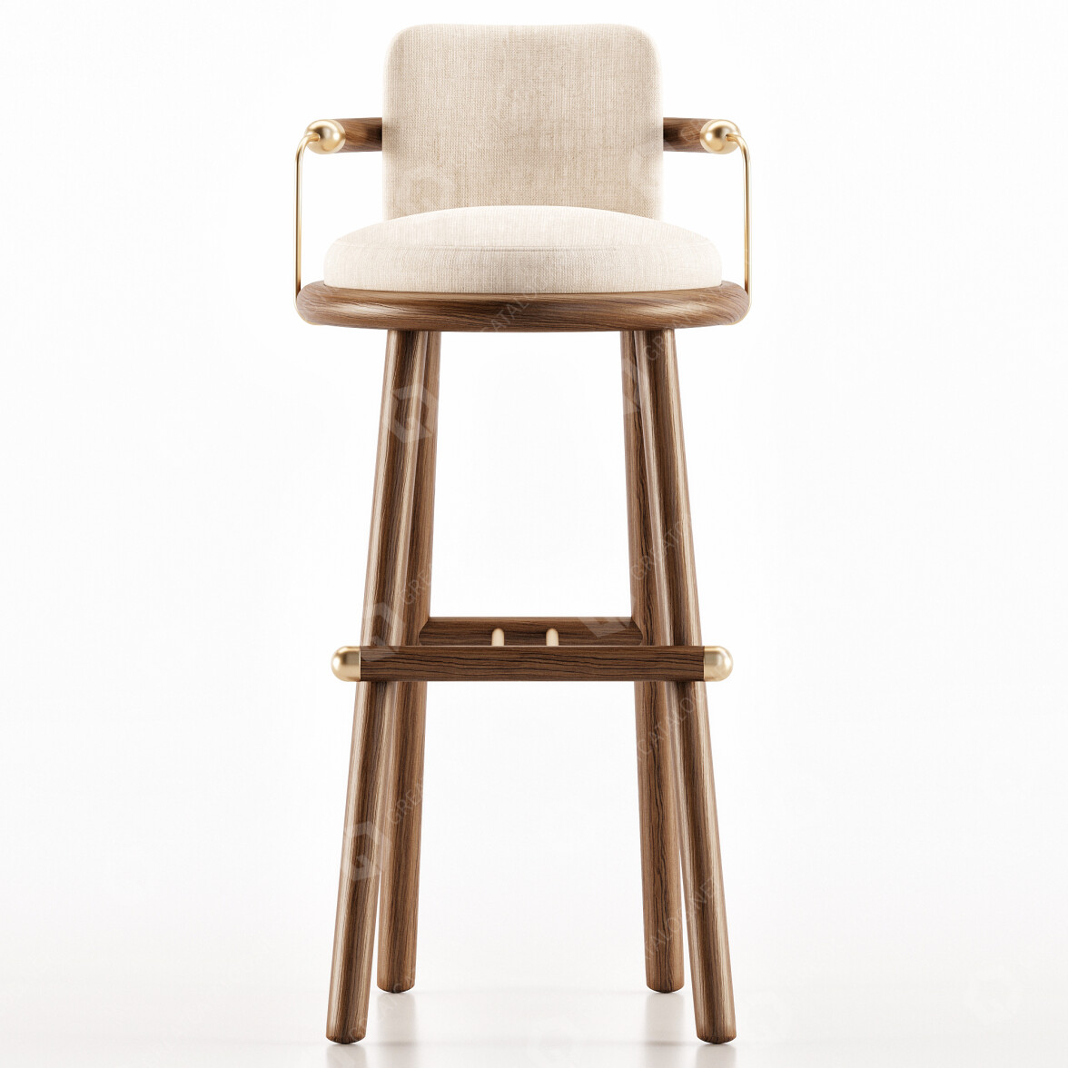 Bar Stool Mezzo Collection Darla 3D model #47245 | GreatCatalog