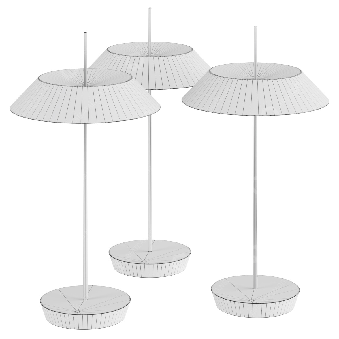 Table Lamp Vibia Mayfair Mini 3D model - GreatCatalog 47319