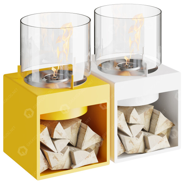 Fireplace EcoSmart Fire Pop 3D model・Download 3D models