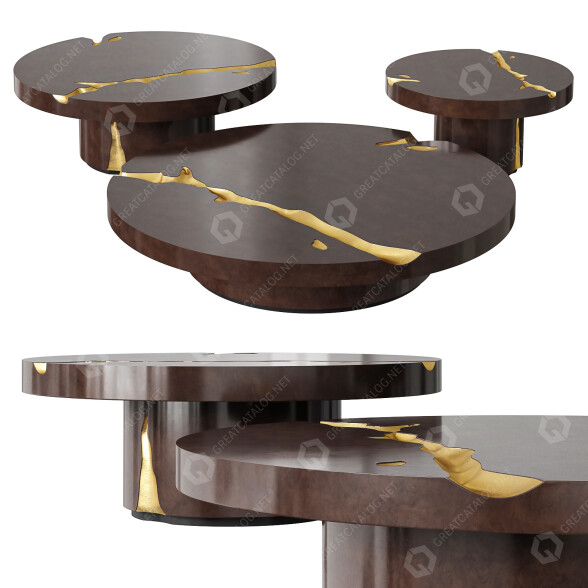 Coffee Tables Boca do Lobo Empire 3D model - GreatCatalog 47374