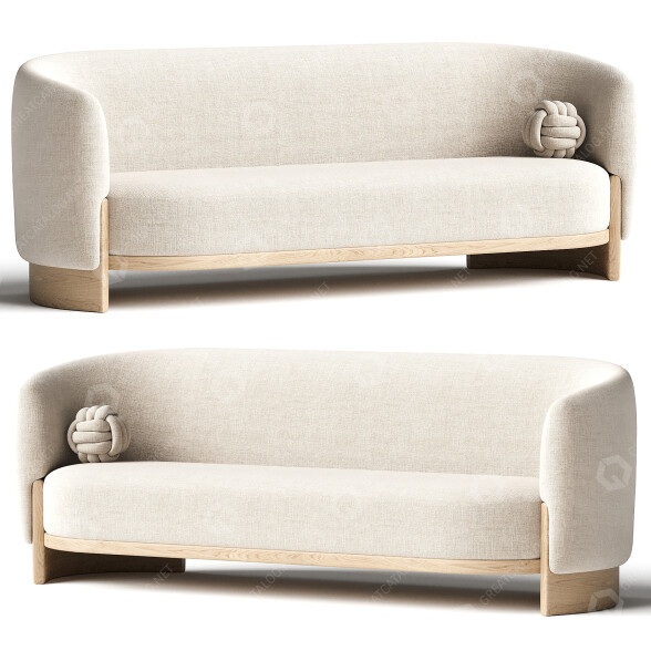 Sofa Parla Design Hug 3D model - GreatCatalog 47435