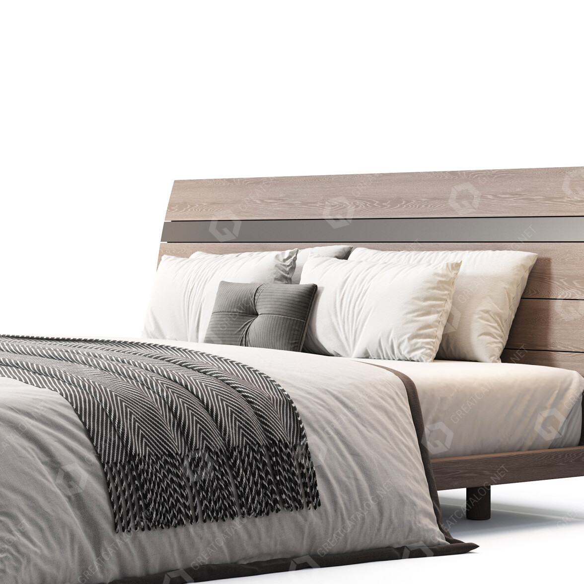 Bed Denelli Italia Joker by Toma 3D model - GreatCatalog 47590