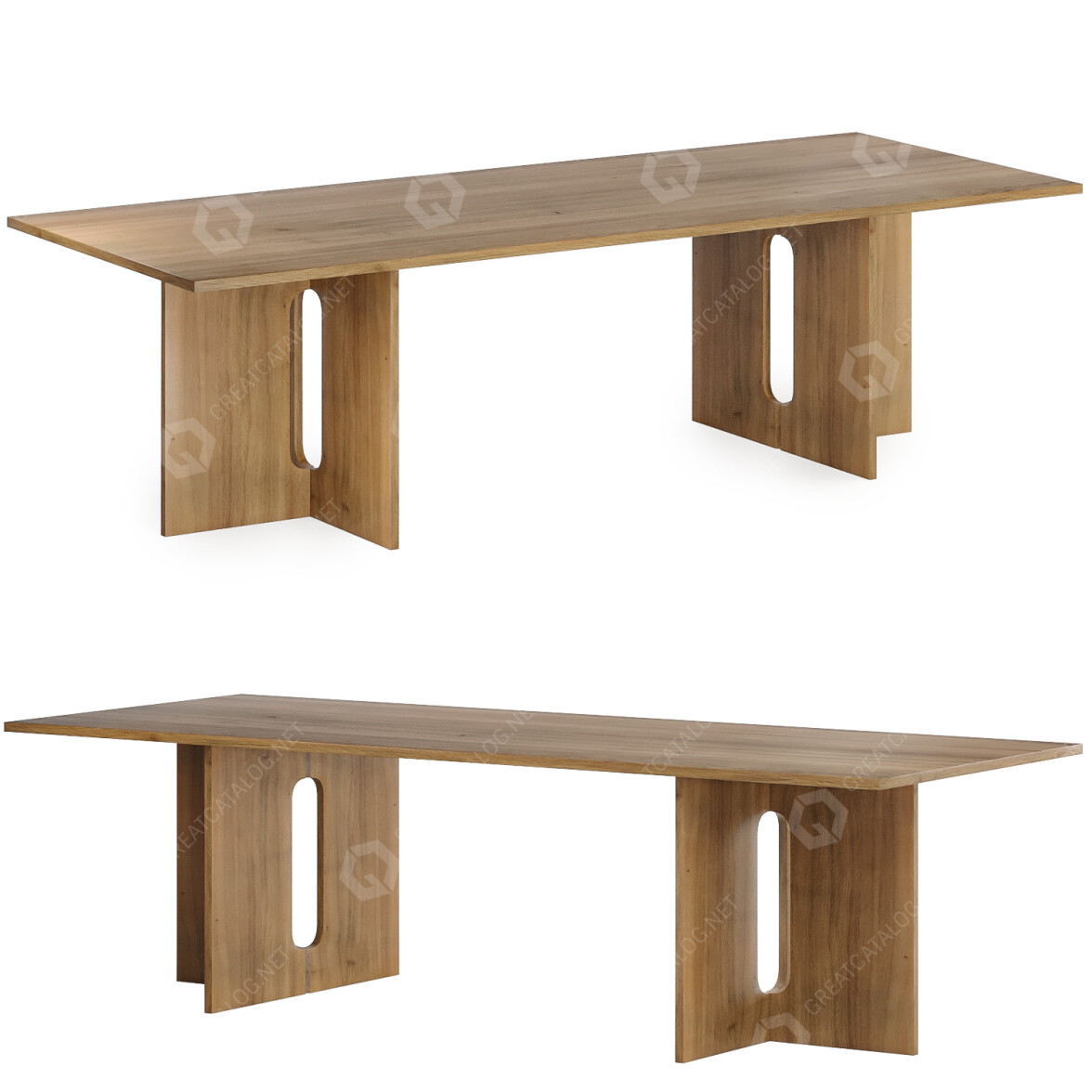 Tables Audo Androgyne 3D model - GreatCatalog 47645