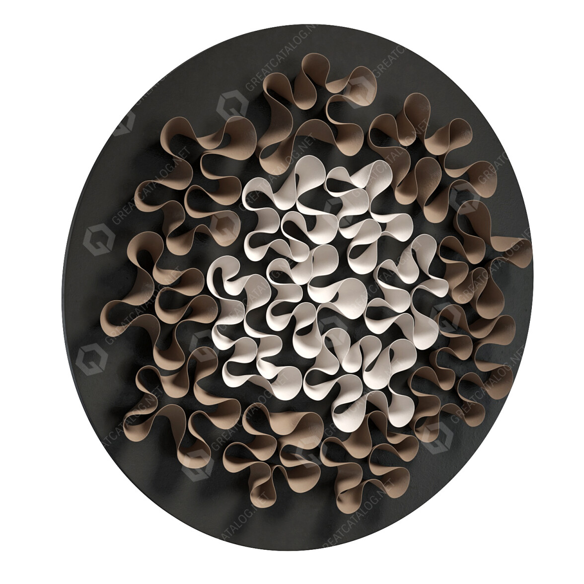 Wall Decor Vasso Fragkou Chrysanthemum 3D model - GreatCatalog 47656