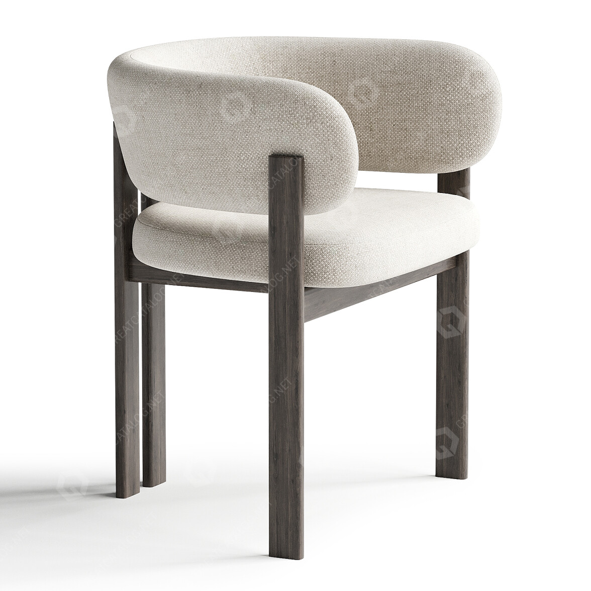 Chair Nature Design Bay Dining 3D model - GreatCatalog 47792