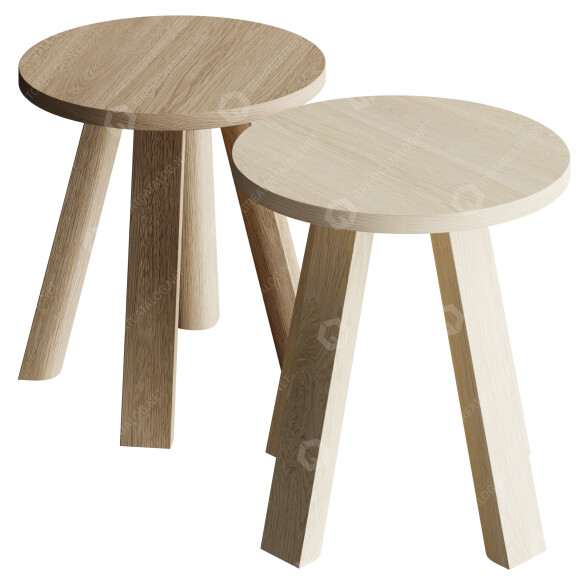Stool Buzzi Space Buzzimilk 3D model - GreatCatalog 47797