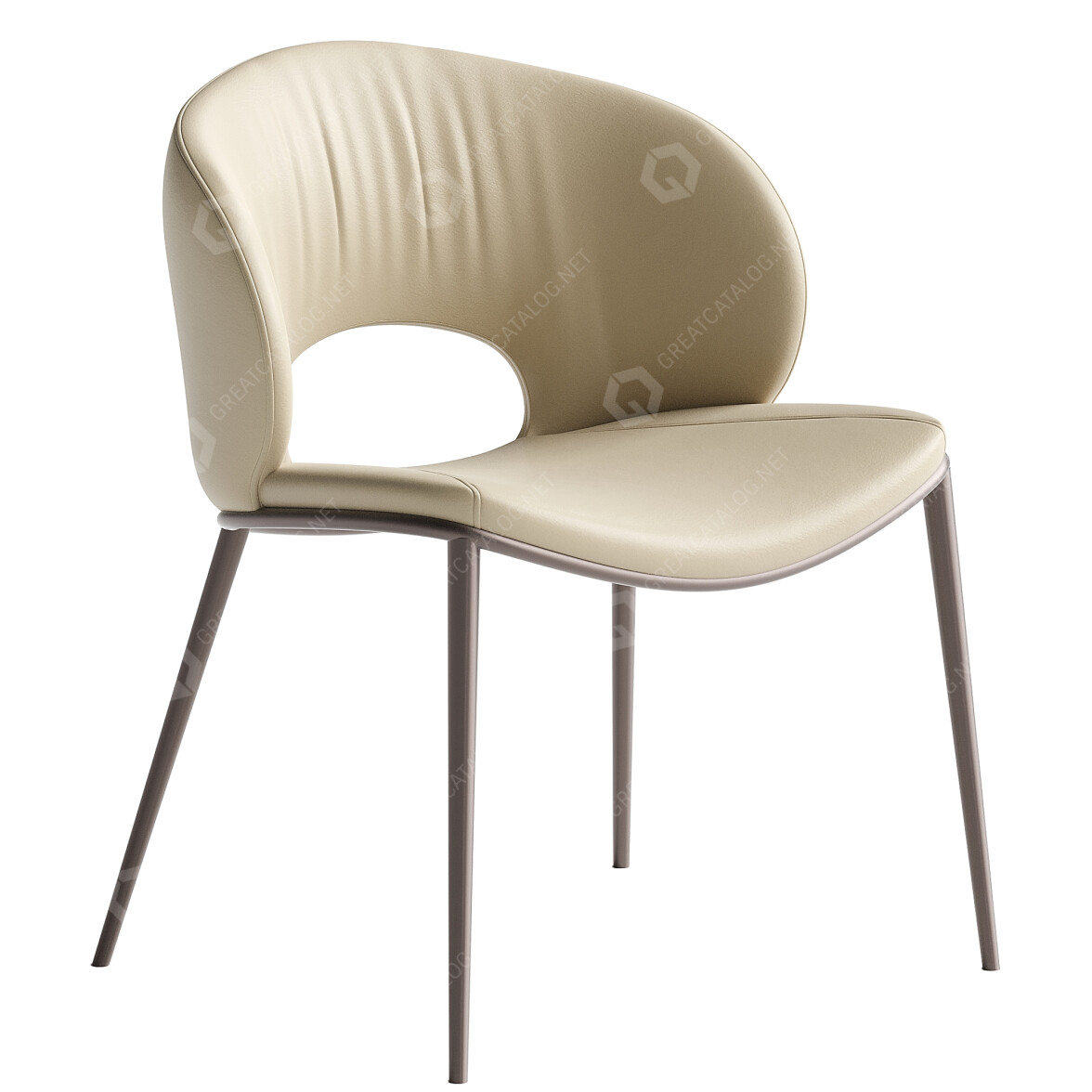 Chair Cattelan Italia Miranda ML 3D model - GreatCatalog 47814