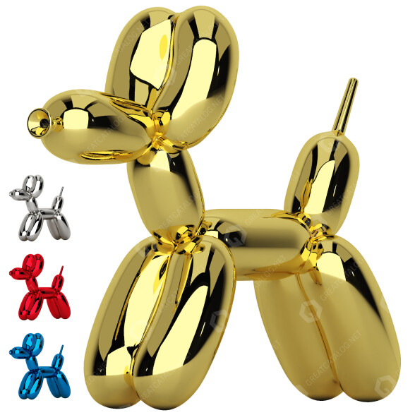 Balloon Dog 3D model・Download 3D models・Great Catalog - GreatCatalog 47893
