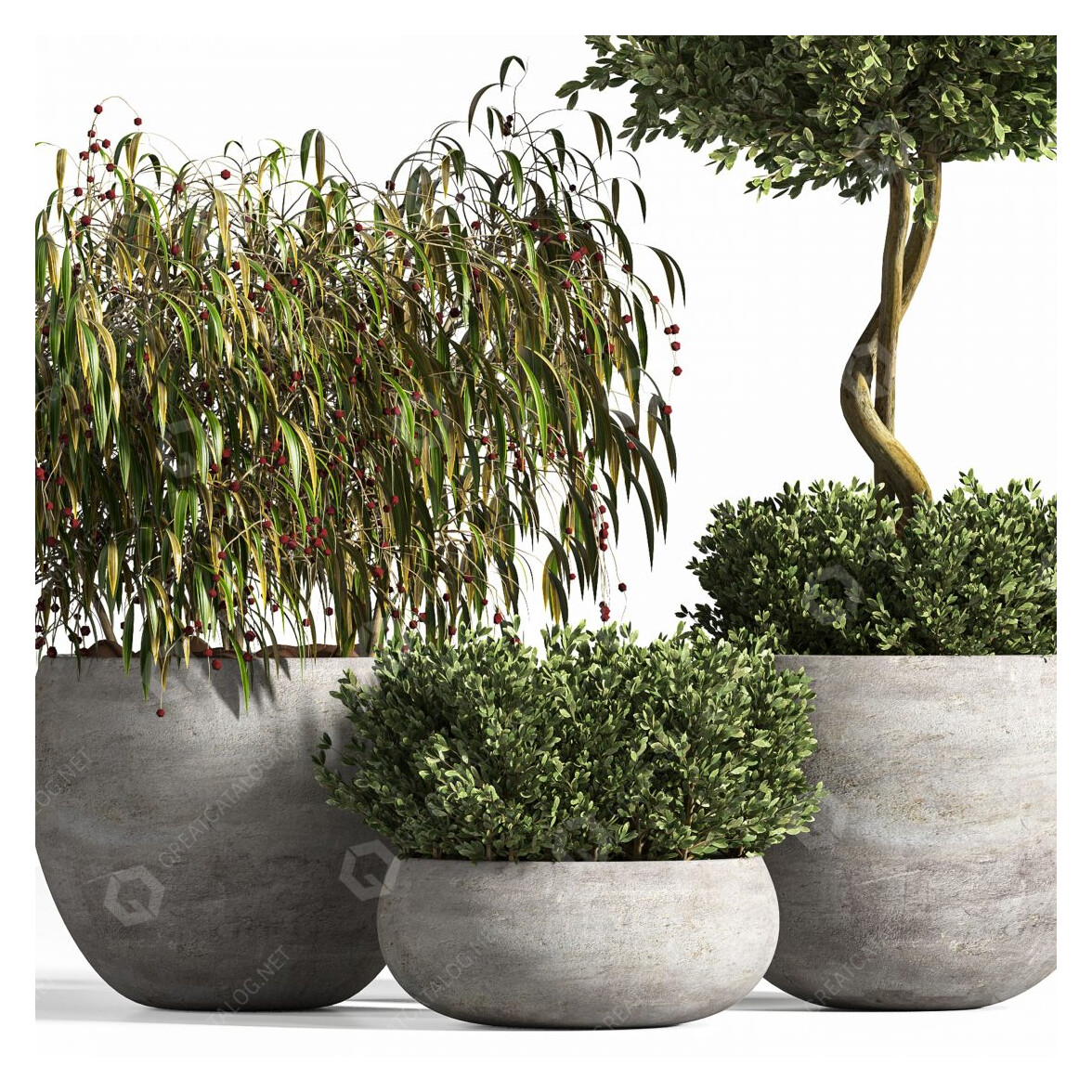 Potted Plants Indoor Stand 10 3D model - GreatCatalog 47963