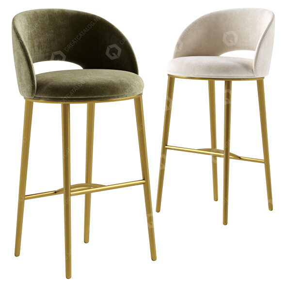 Bar Stool Dana by Javier Palomares 3D model #48018 | GreatCatalog