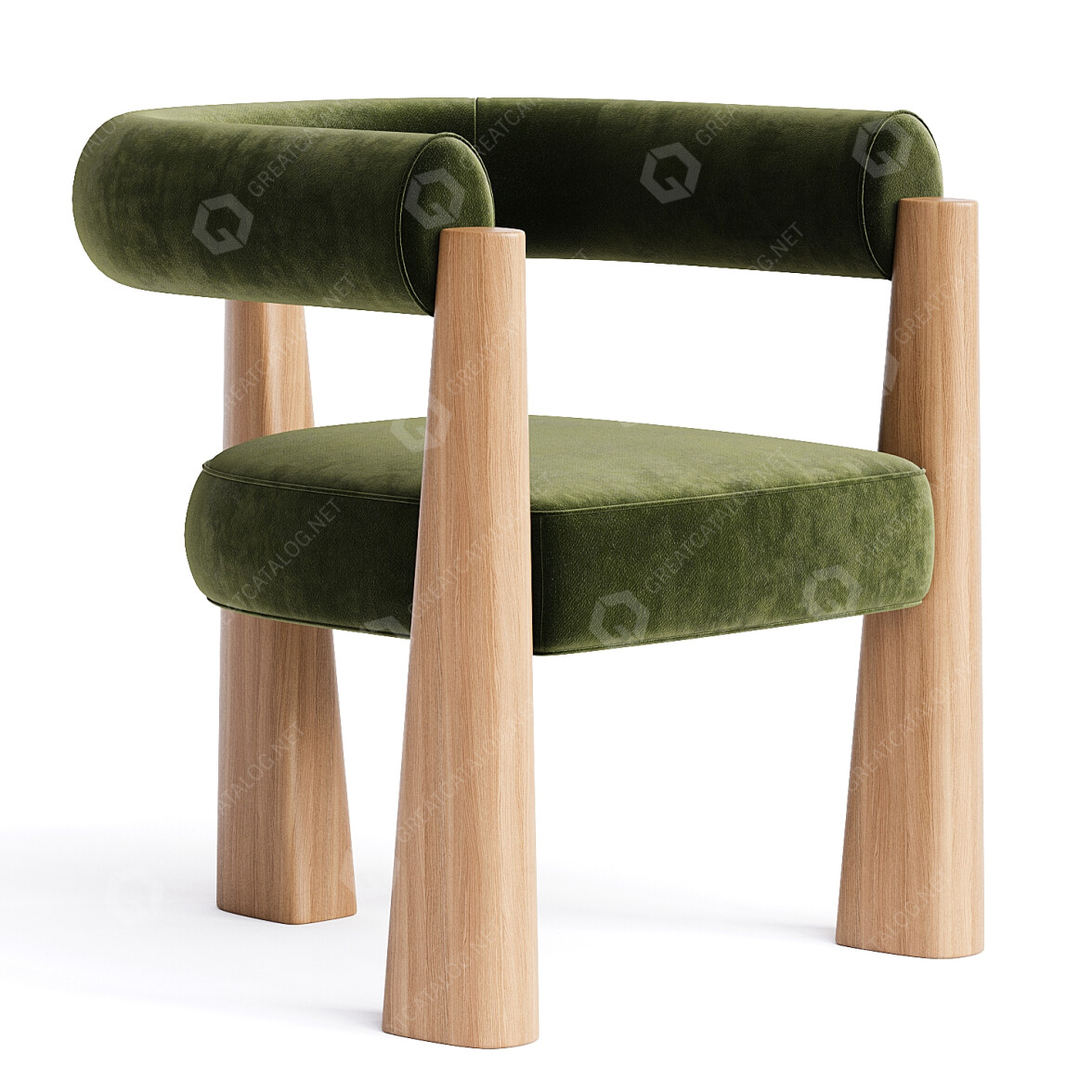 Armchair Studiotwentyseven Cassandre 3D model