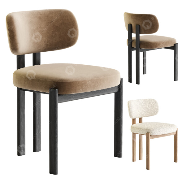 Chair Nature Design Bay Wood 3D model - GreatCatalog 48498