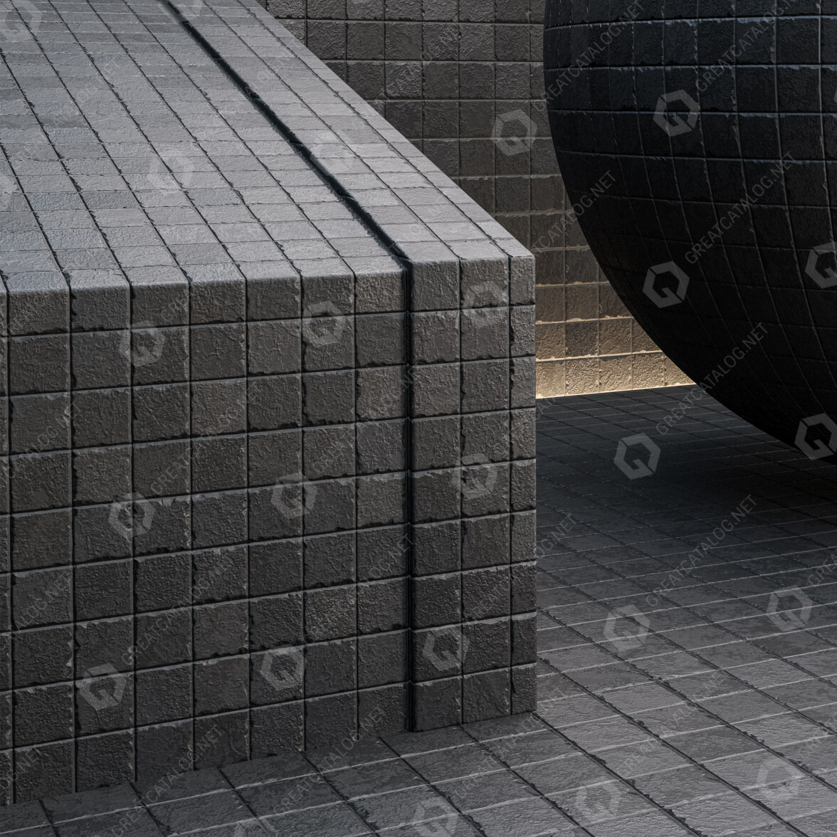 Facing Stone Seamless Material 02 3D model - GreatCatalog 48513