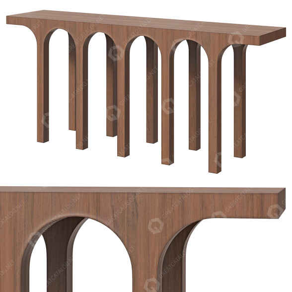 Console Table Coco Republic La Scala 3D model