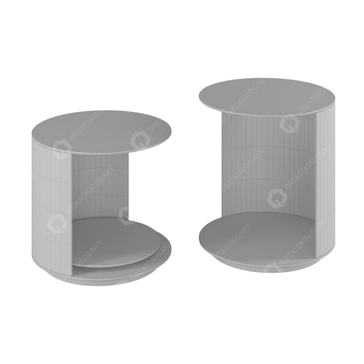 Tables Minotti Richer 3D model - GreatCatalog 4769