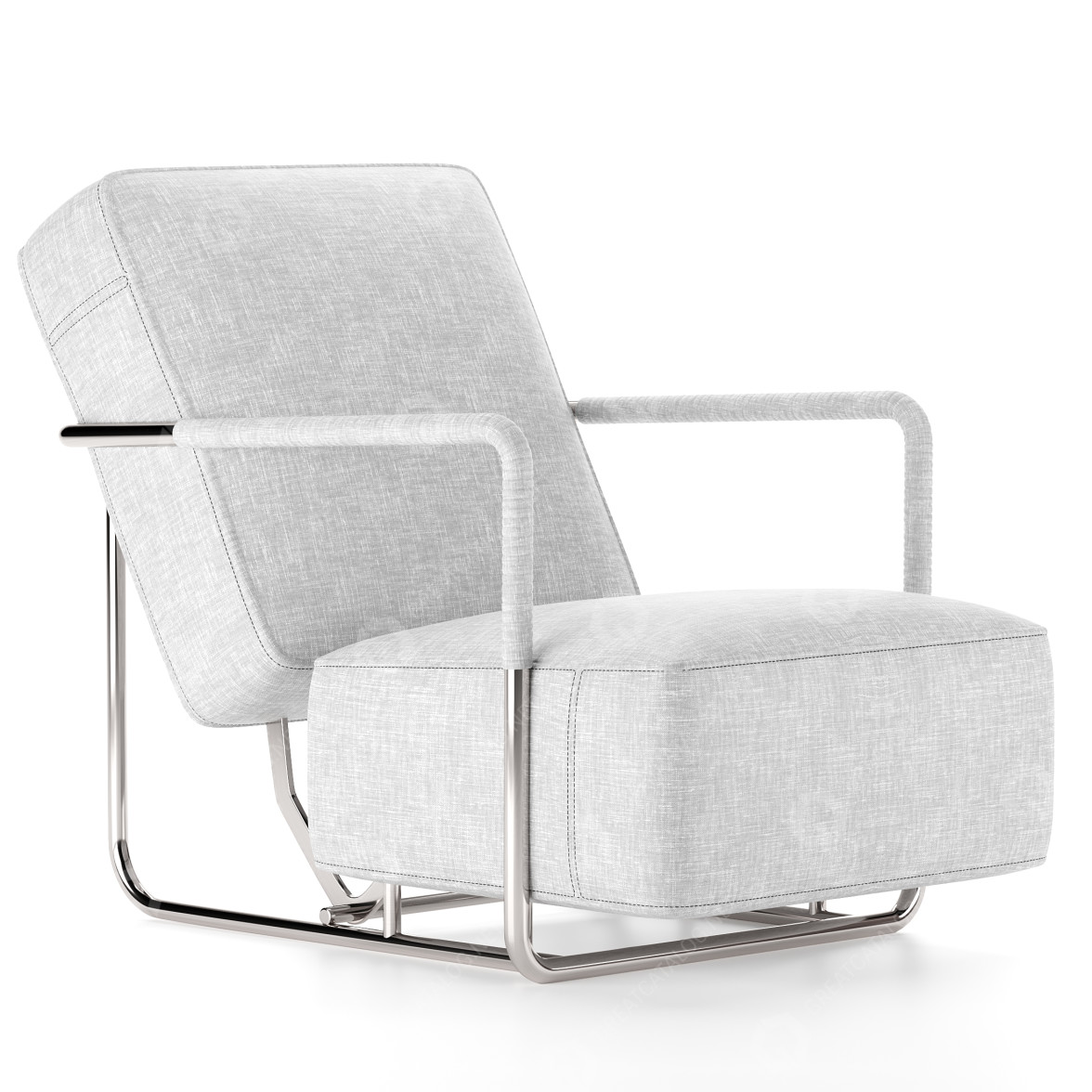 Armchair Flexform ABC 3D model・Download 3D models