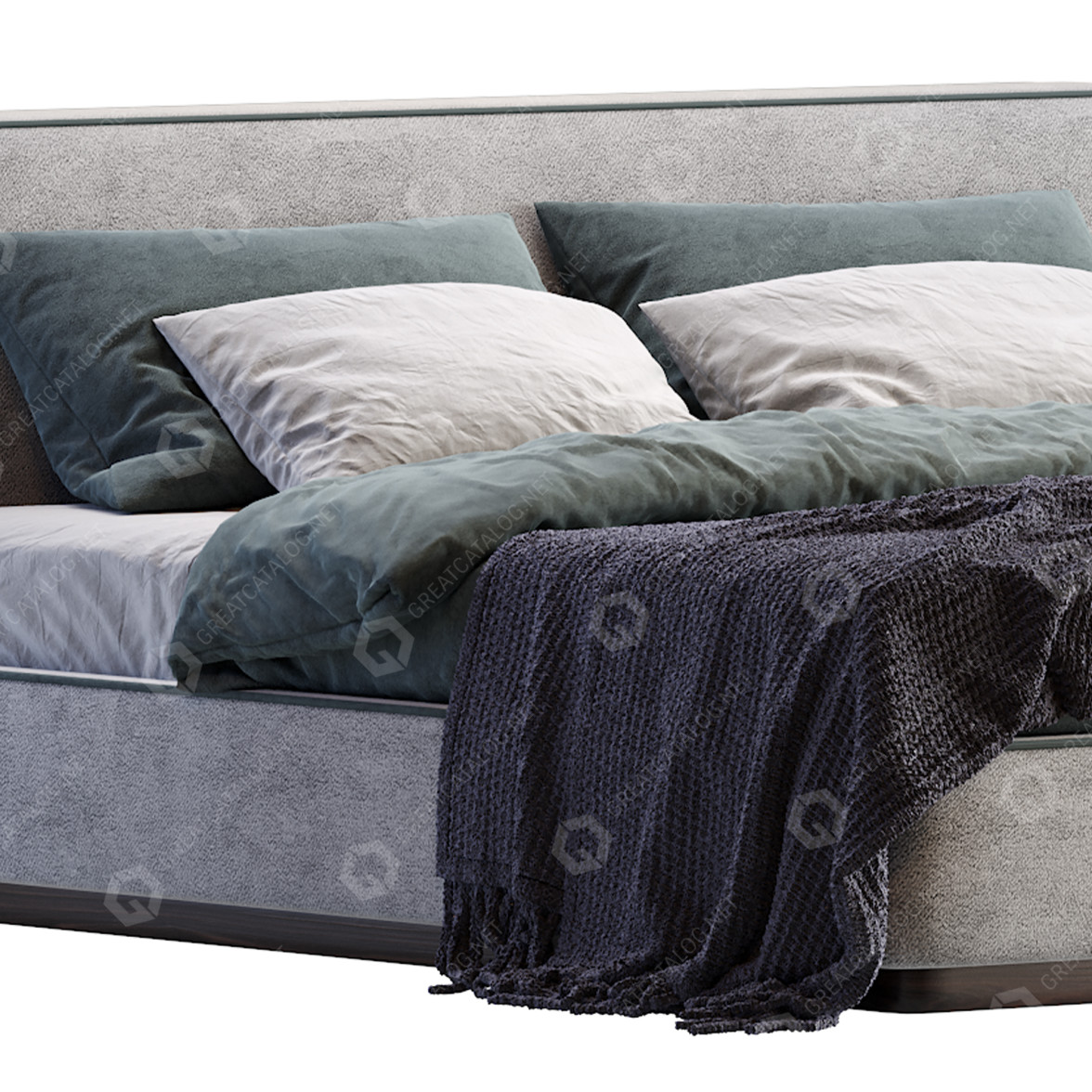 Bed Alberta Dion 3D model・Download 3D models・Great Catalog ...