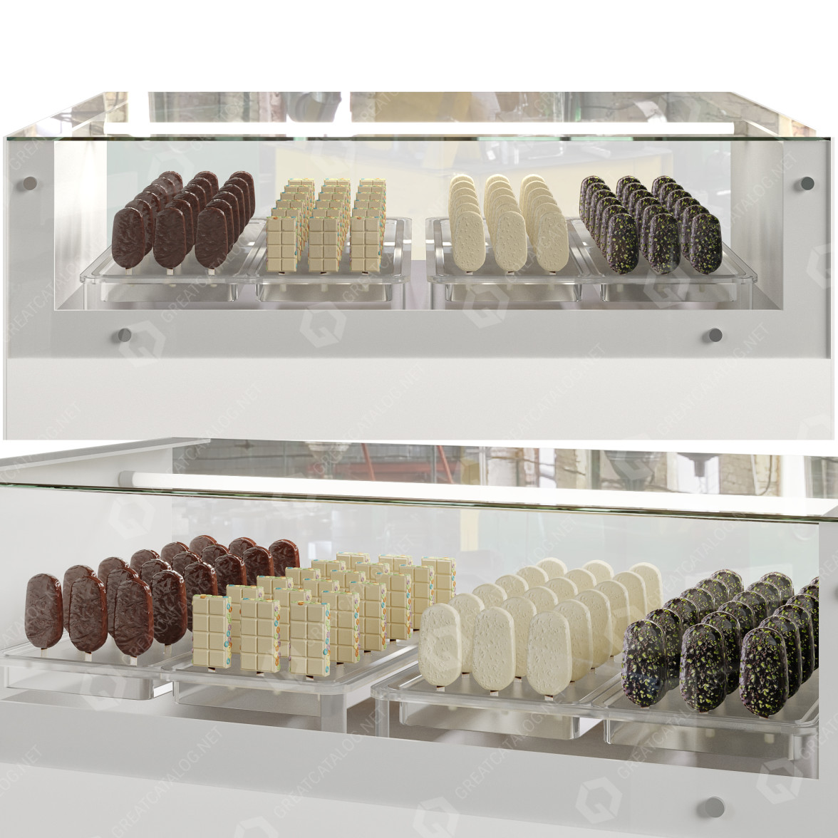 Freezer Eskimo Display 3D model - GreatCatalog 5071