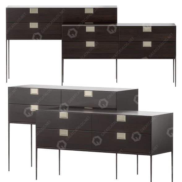 Console Table Maxalto Alcor Table 3D model #5273 | GreatCatalog