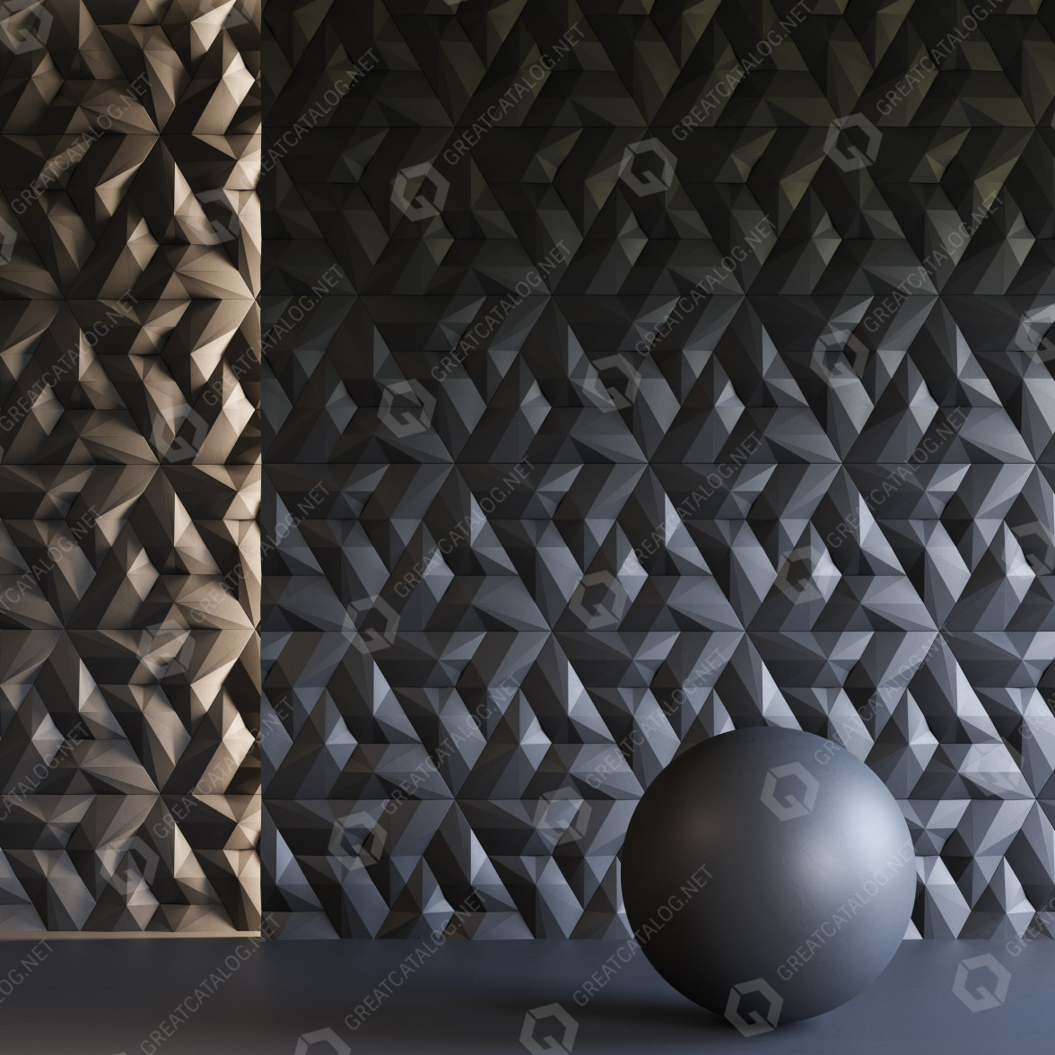 Tile Float 3D Tangent 3D model - GreatCatalog 6000