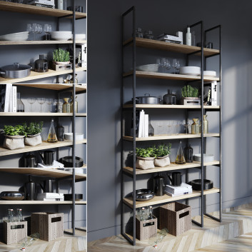 Open shelves 3D models - GreatCatalog