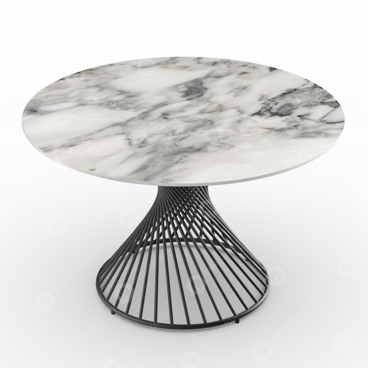 Table Calligaris Vortex 3D model - GreatCatalog 7185