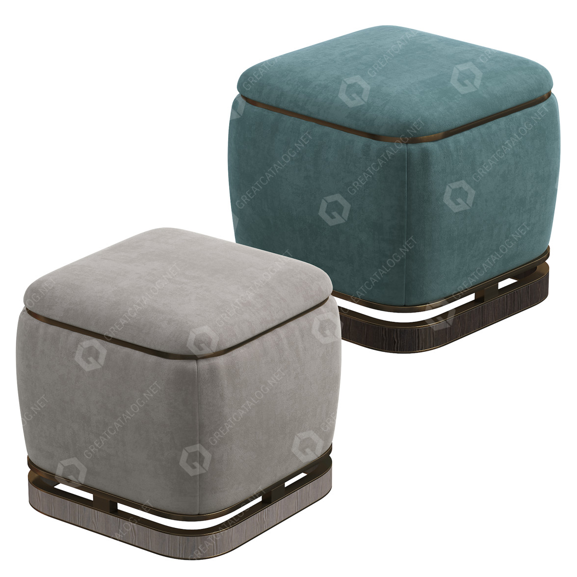 Pouf Frato Ashi 2018 3D model - GreatCatalog 7679